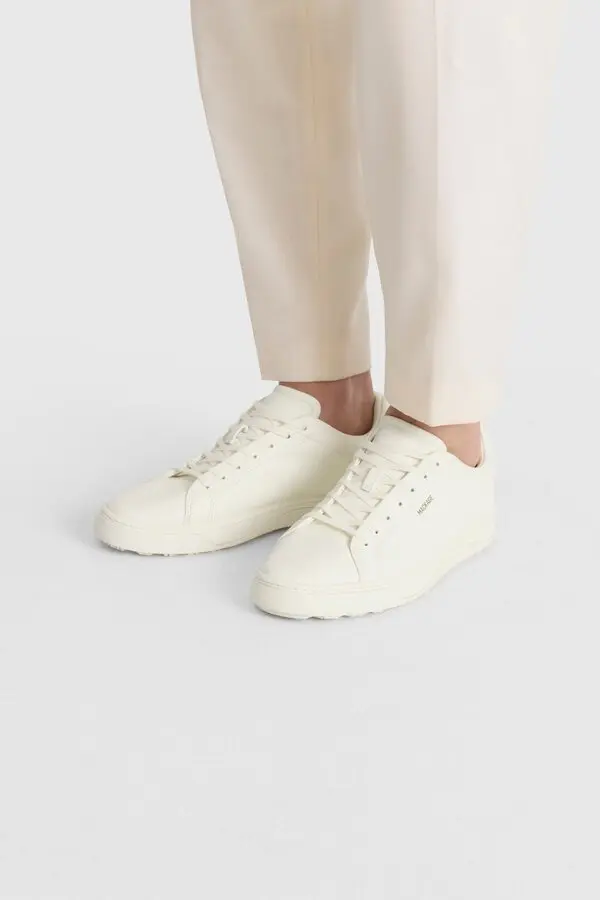 Mackage Luka-01 Leather Low-top Sneakers - White