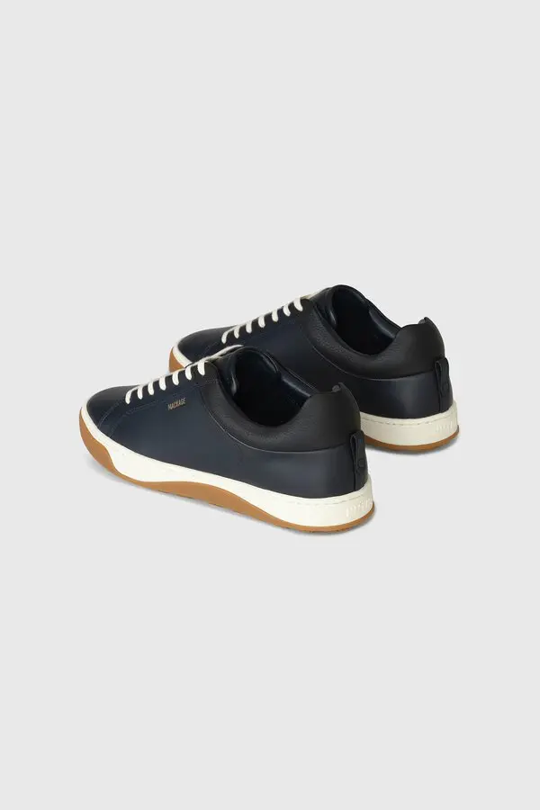 Mackage Luka-01 Leather Low-top Sneakers - White