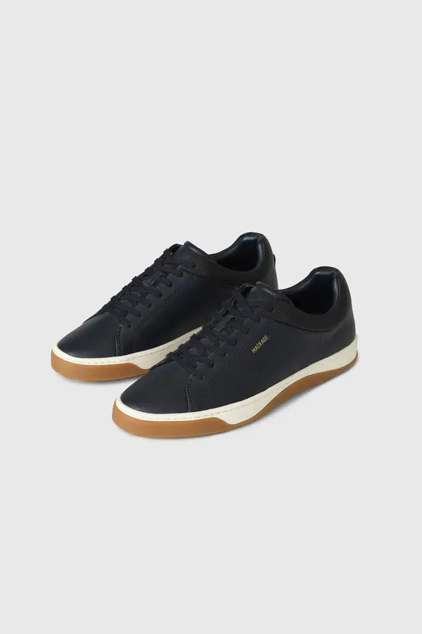 Mackage Luka-01 Leather Low-top Sneakers - White