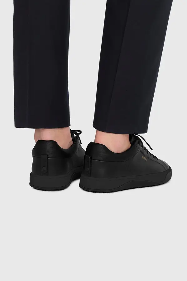 Mackage Luka-01 Leather Low-top Sneakers - White