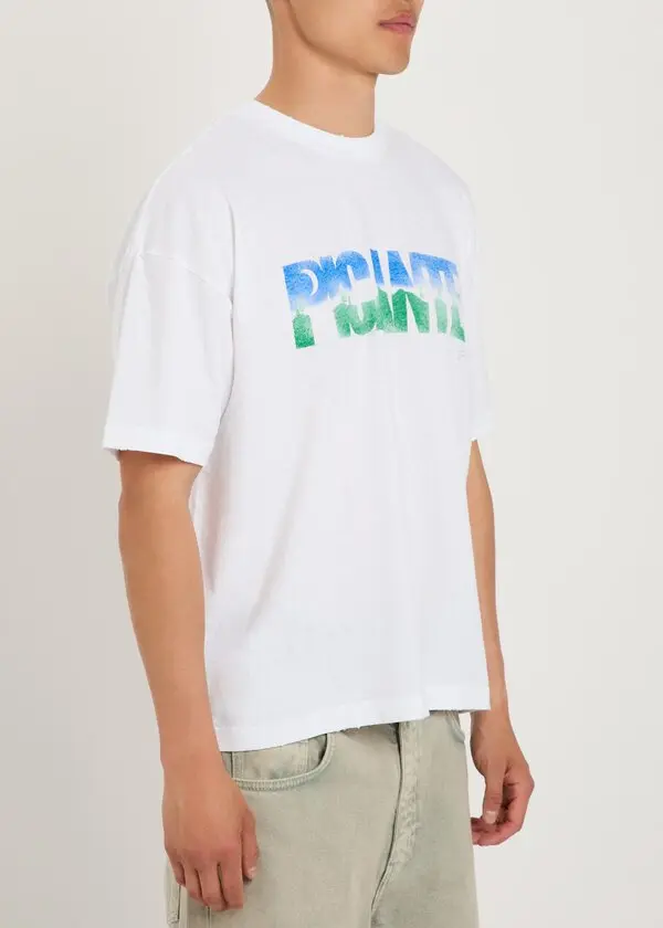 PICANTE Peace Printed Cotton T-shirt