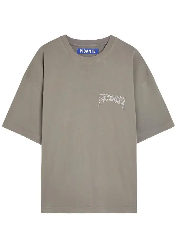 PICANTE Sacramento Printed Cotton T-shirt