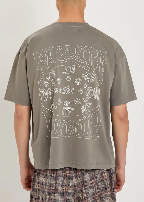 PICANTE Sacramento Printed Cotton T-shirt