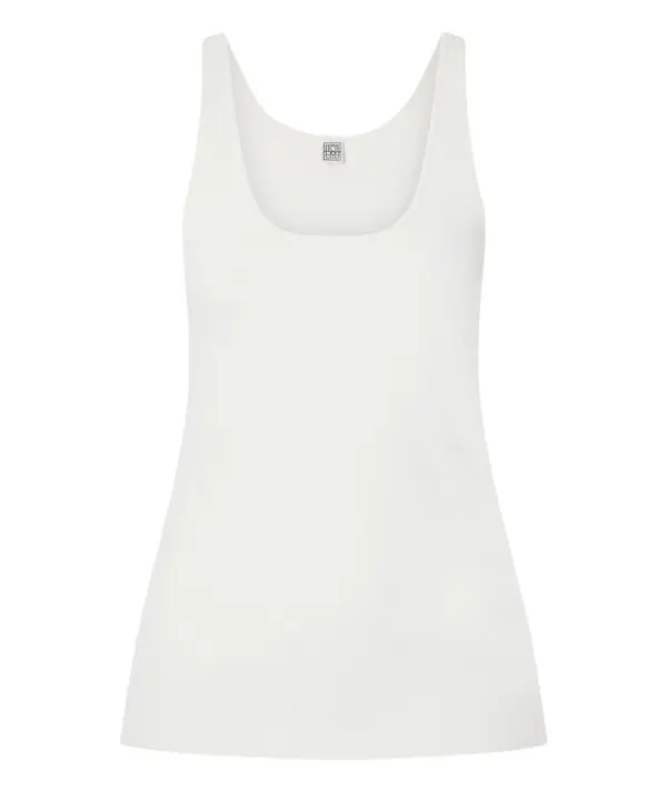 TOTEME Classic Tank - White