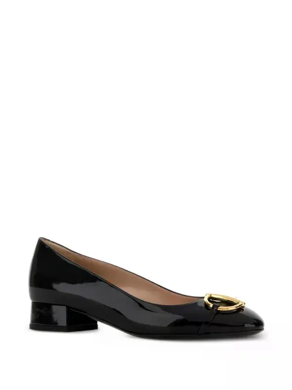 Gucci 25mm Leather Ballet Flats