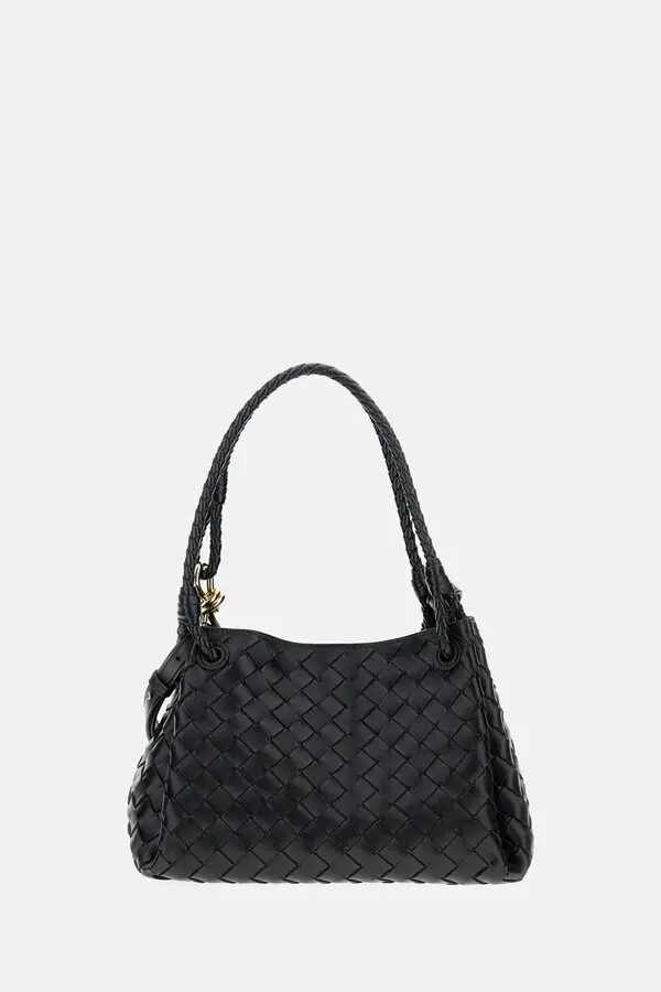 Bottega Veneta Medium Parachute Bag - Black