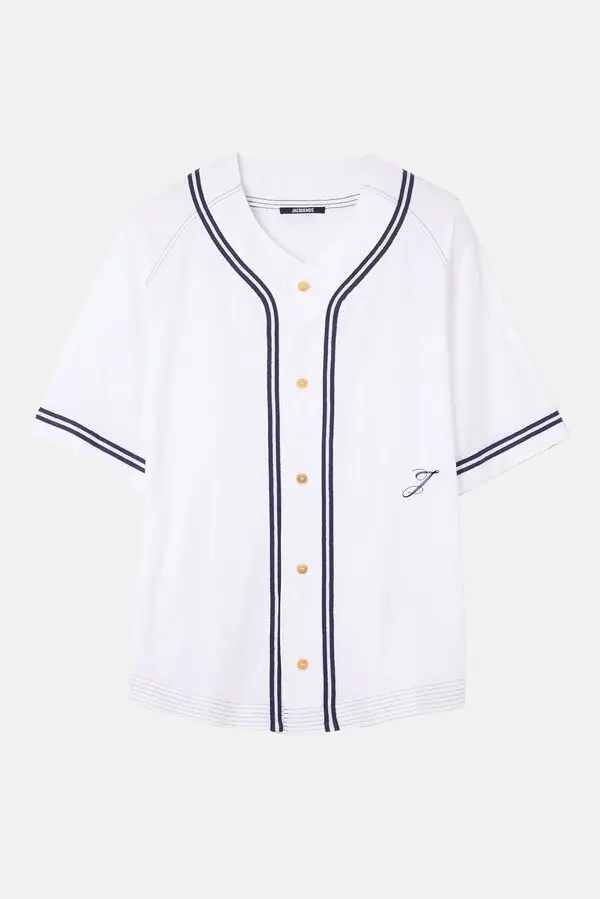 Jacquemus Baseball Shirt - White