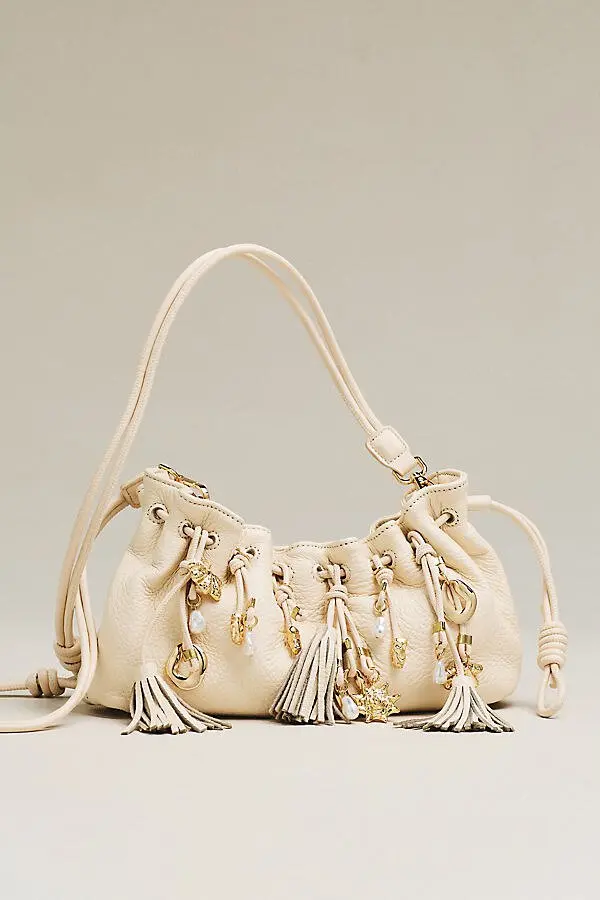 Dolce Vita Tori Charm Crossbody Bag - Black
