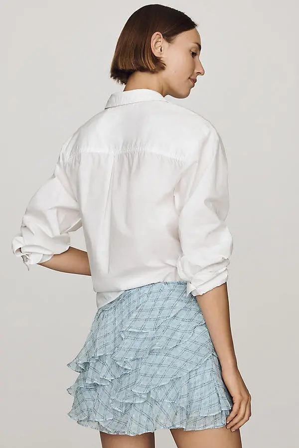 Astr The Label Madeleine Ruffled Mini Skirt