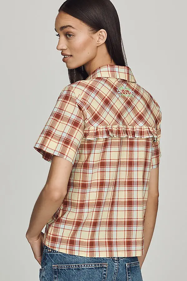DAMSON MADDER Tomboy Plaid Shirt