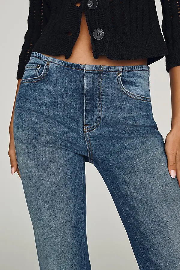 PILCRO Low Rise Flare Jeans