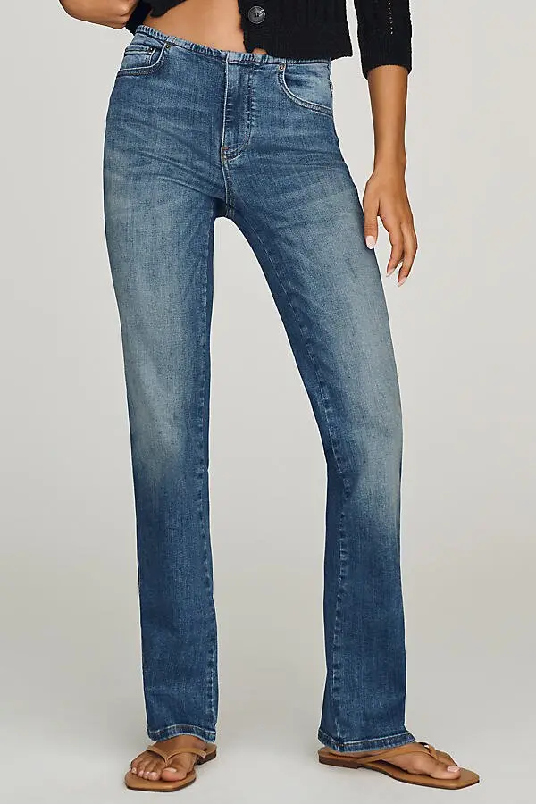 PILCRO Low Rise Flare Jeans