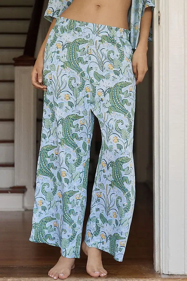 PRINTFRESH Gator Grove Eco Sat Wildest Dream Pajama Set