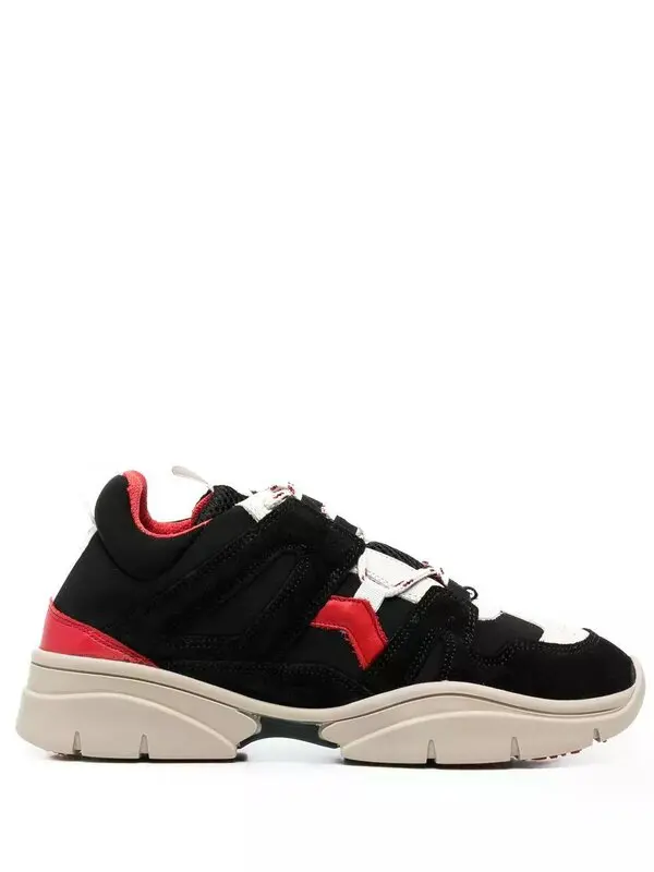 Isabel Marant Étoile Kindsayh Mesh Low-top Sneakers - Black