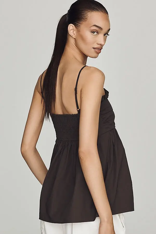 Maeve Cotton Ruffle Cami
