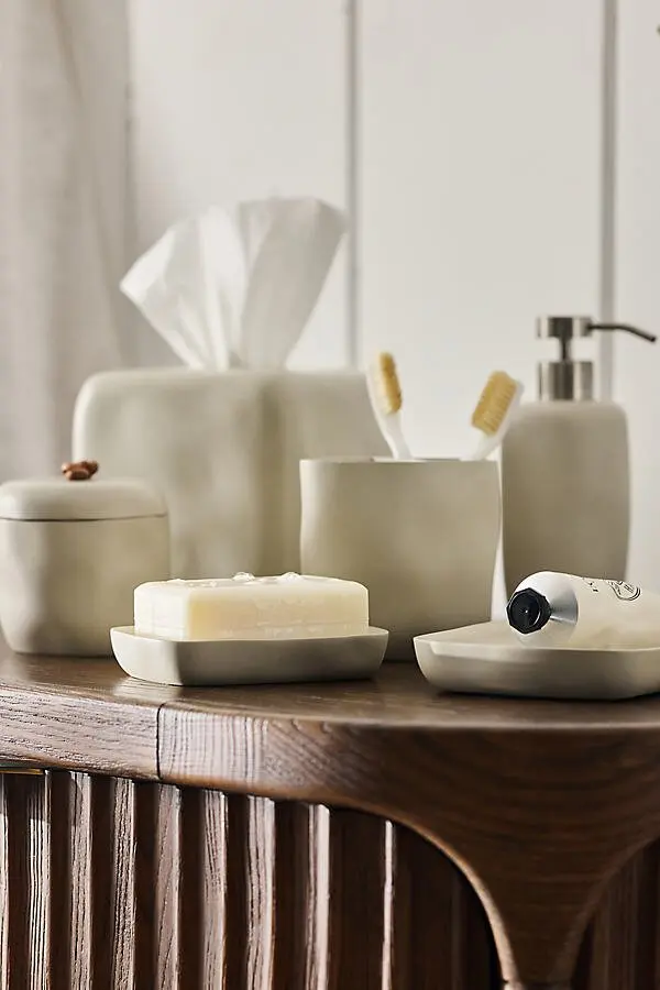 KASSATEX Montecito Textured Cotton Jar