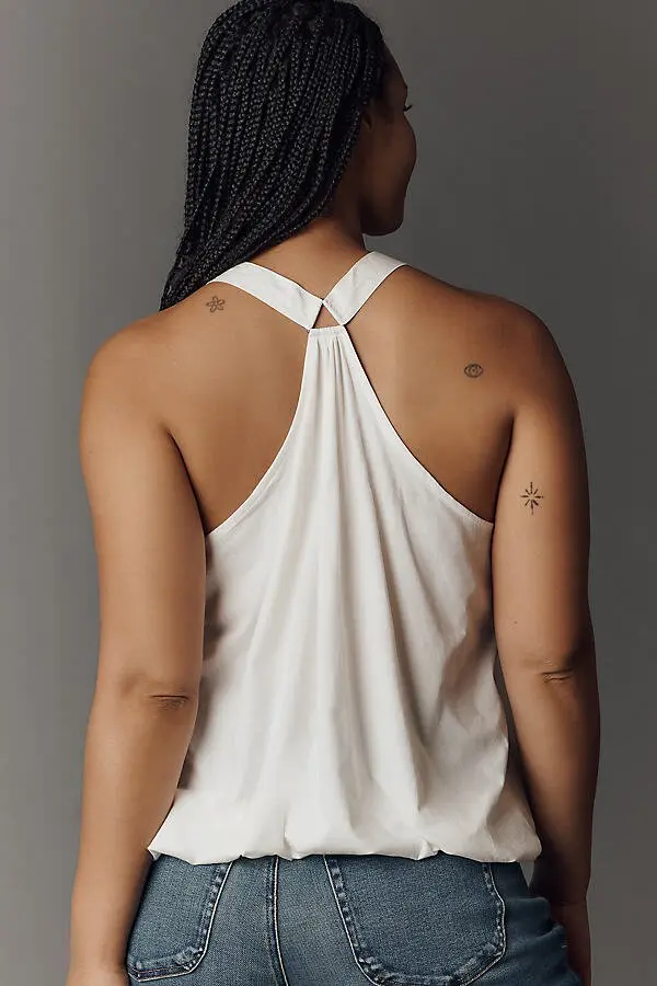 Anthropologie Embellished Bubble Top