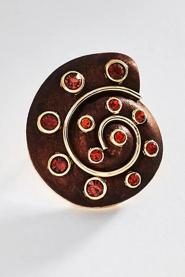 Baublebar High Tide Shell Statement Earrgs