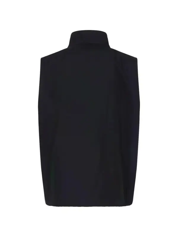 JIL SANDER Sleeveless Funnel Neck Gilet