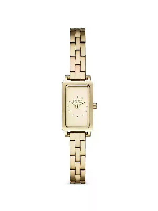 Skagen Hagen Rectangular 31mm Watch - Gold