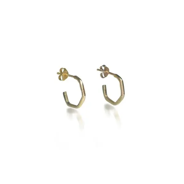 THE JEWELLERY STORE LONDON Hive Hoops In Plated - Gold
