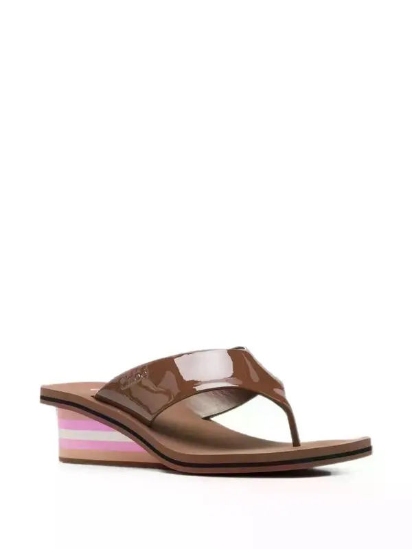Chloé Wedge Sandals