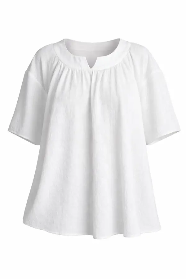 GUNDA HAFNER LTD Loose Fitted Top - White