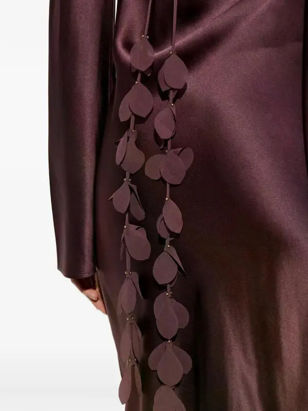 BY MALENE BIRGER Maxi Dress With Petal Appliqués