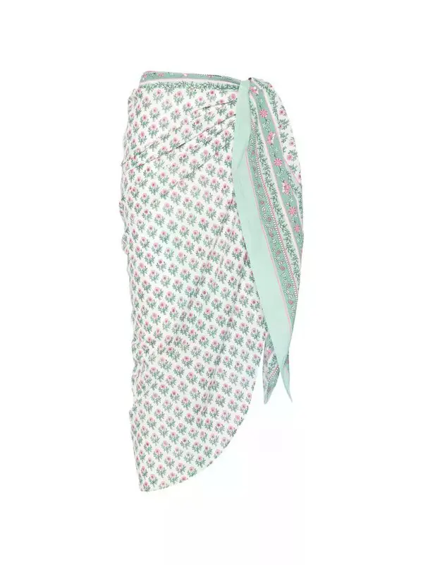 MC2 SAINT BARTH Floral-print Sarong