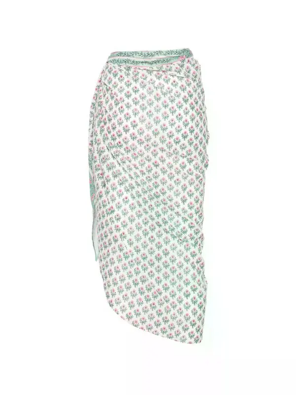 MC2 SAINT BARTH Floral-print Sarong