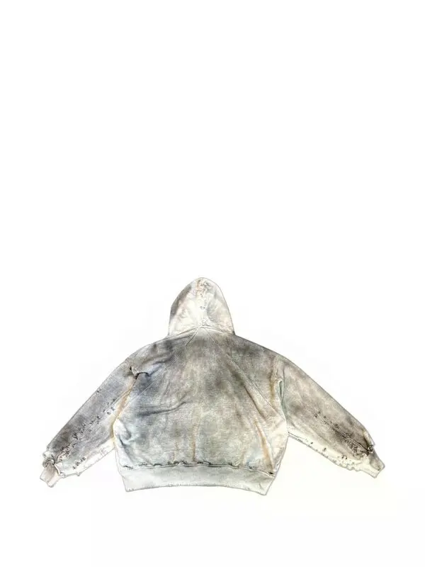 Astrum Distressed Graphic Print Hoodie
