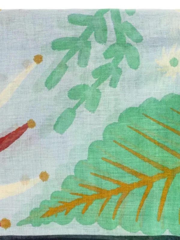 Etro X Tabby Booth Frayed Scarf