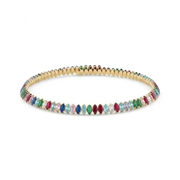 TALITA LONDON Marquise Choker Gold Rainbow - Yellow