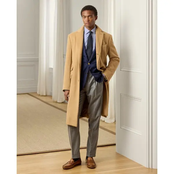 Ralph Lauren Gregory Hand-tailored Wool Serge Blazer
