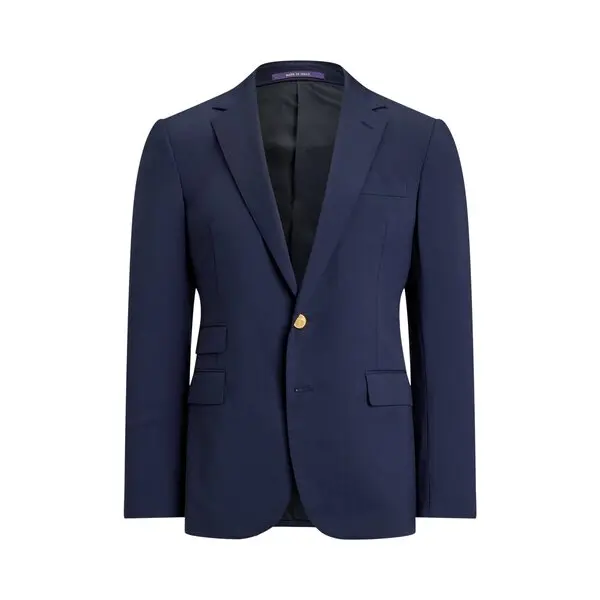 Ralph Lauren Gregory Hand-tailored Wool Serge Blazer