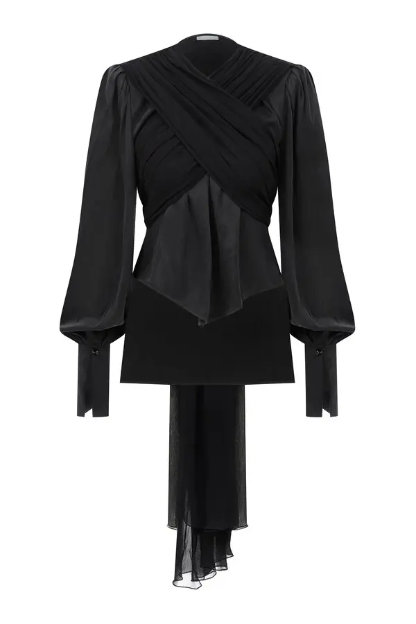 CANSU XI Hera Blouse Vagan Silk