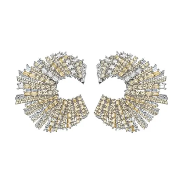 TALITA LONDON Starstruck Champagne Earrings - Yellow