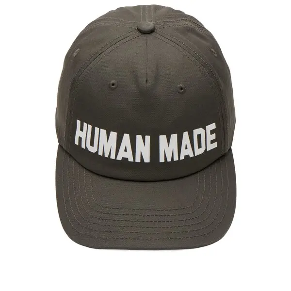 HUMAN MADE Logo 5 Panel Cap - Charcoal