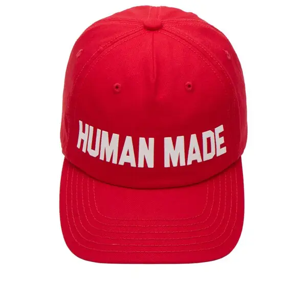 HUMAN MADE Logo 5 Panel Cap - Red