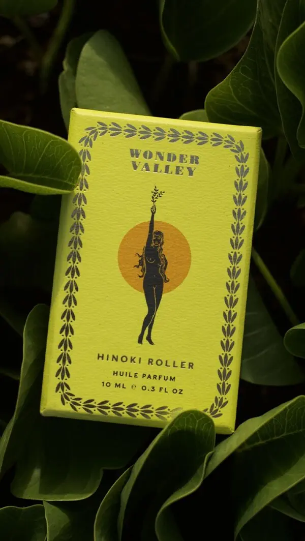WONDER VALLEY Hinoki Roller Fragrance 0.34 Oz/10