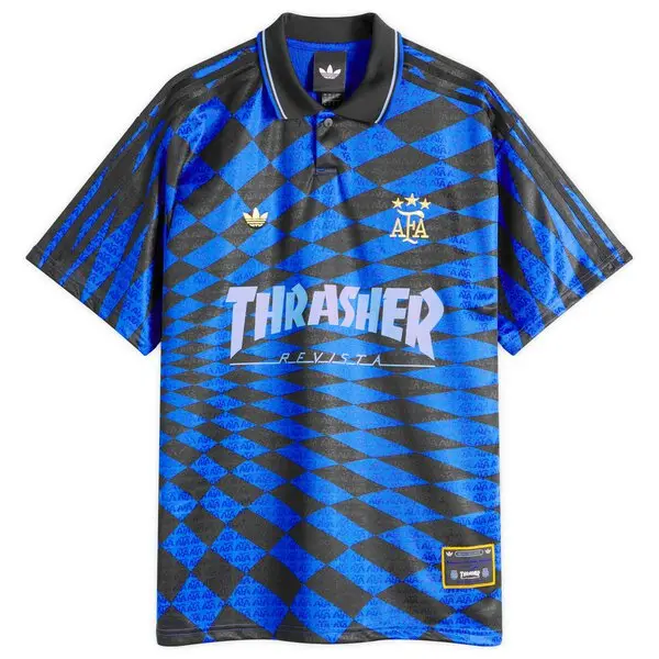 Adidas X Thrasher Afa Jersey - Black/blue