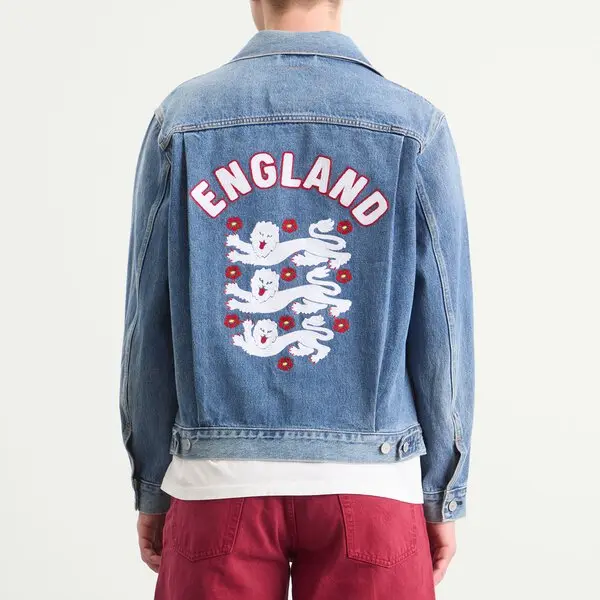 LEVI'S Type Ii Denim Jacket With England Embroidery