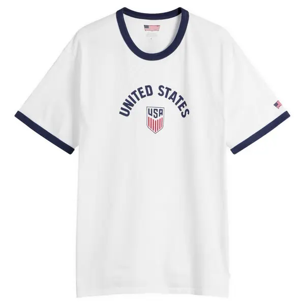 LEVI'S Usa Retro Ringer T-shirt - White