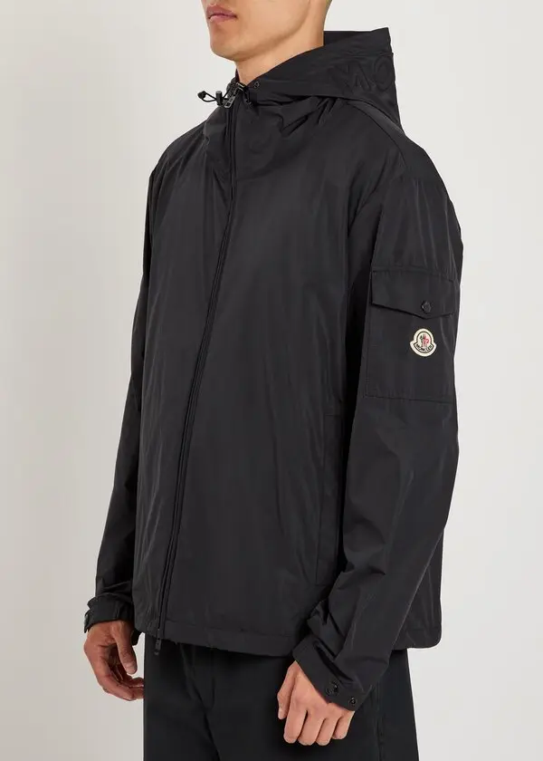 Moncler Sassiere Hooded Shell Jacket