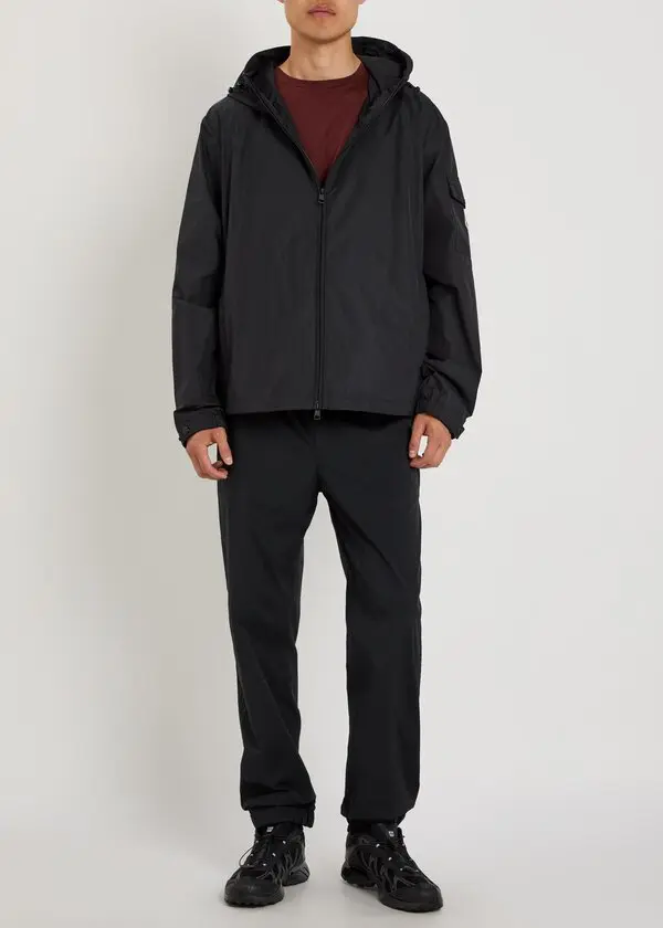 Moncler Sassiere Hooded Shell Jacket