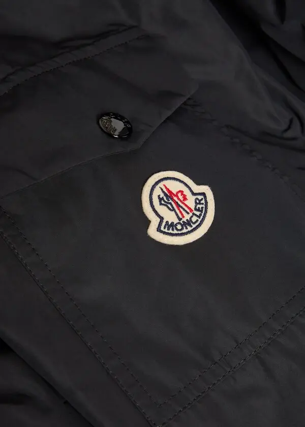 Moncler Sassiere Hooded Shell Jacket