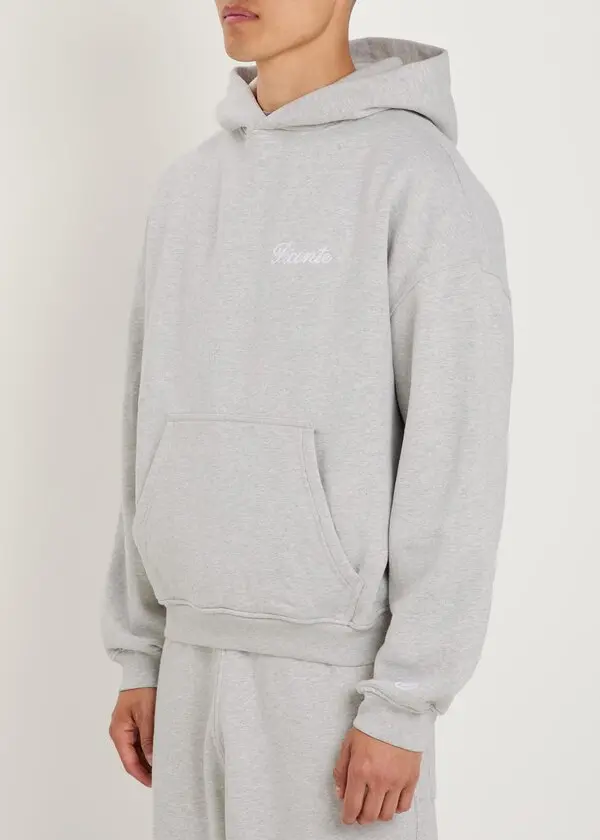 PICANTE Tailor Embroidered Cotton Hooded Sweatshirt