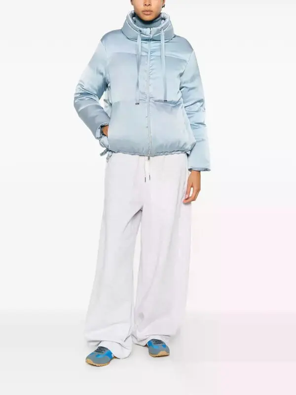 Herno Quilted High-neck Zip-up Jacket