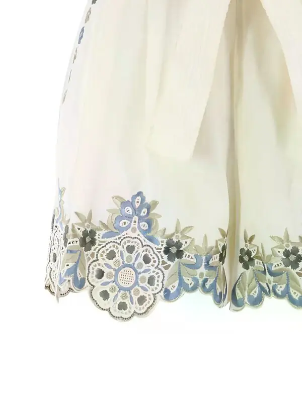 CHRISTY LYNN Charlize Embroidered Shorts