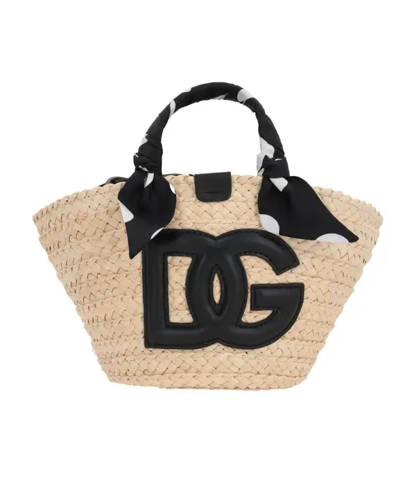 Dolce & Gabbana Dolce Gabbana Logo Patch Handbag - Nude